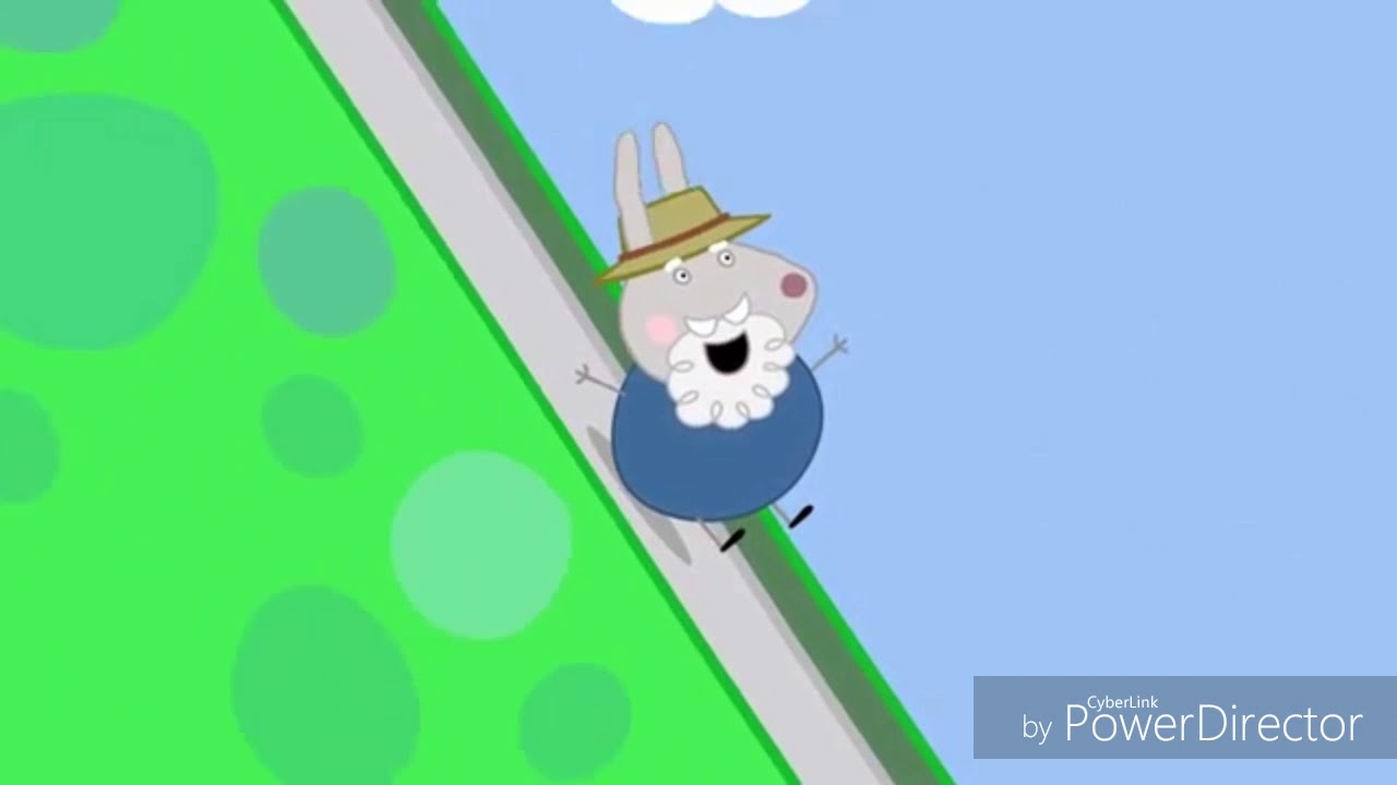 PEPPA pig grumpy rabbit screaming - YouTube