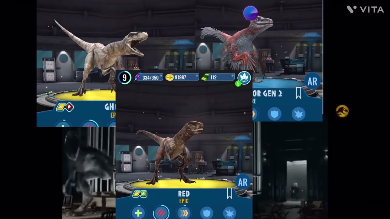 All raptors fight - YouTube