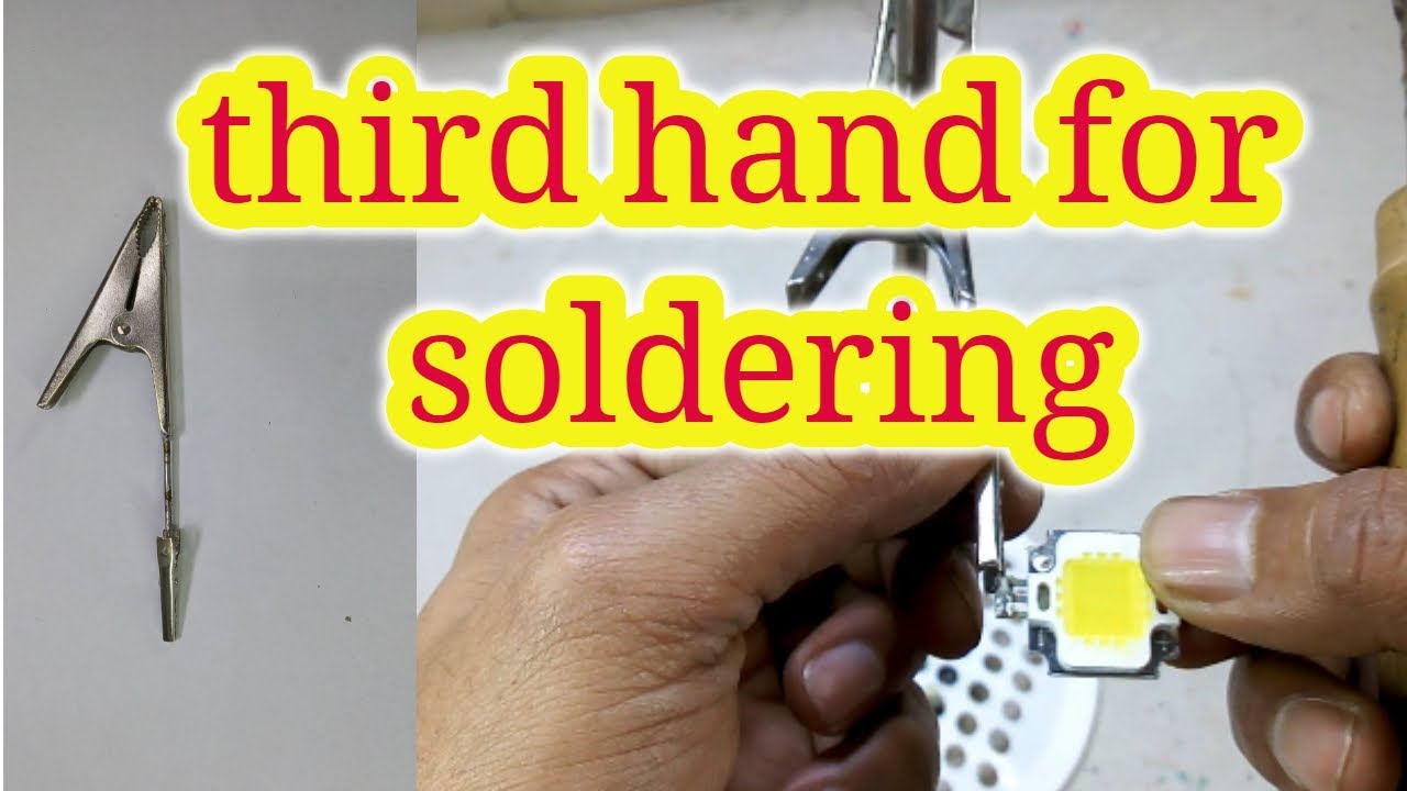how to make third hand at home - YouTube