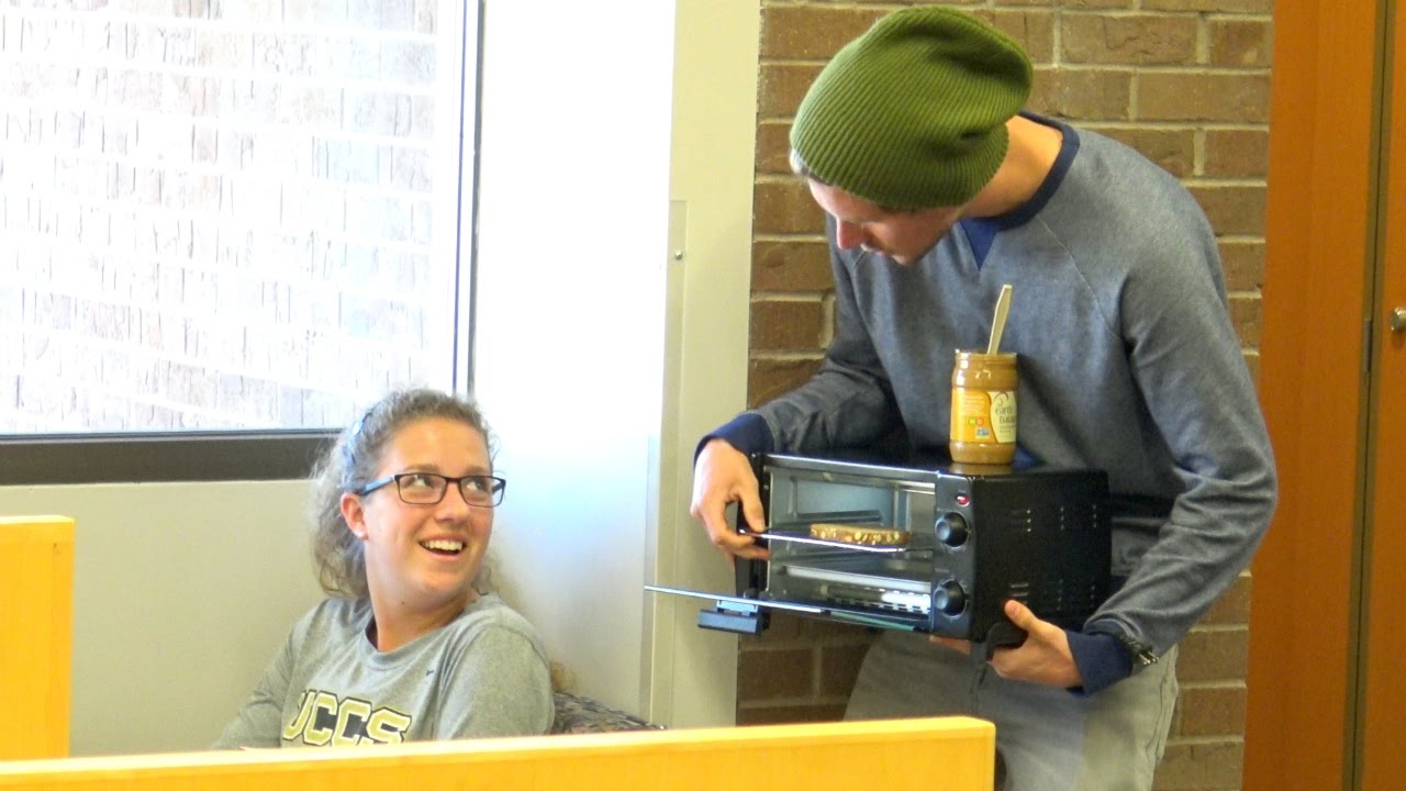 Loudly Eating in the Library! - YouTube