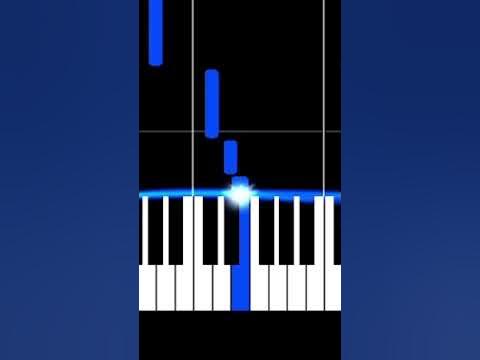 Vive La verse by SharaX - Easy mode [Piano Tutorial] (Midi visualizer) - YouTube