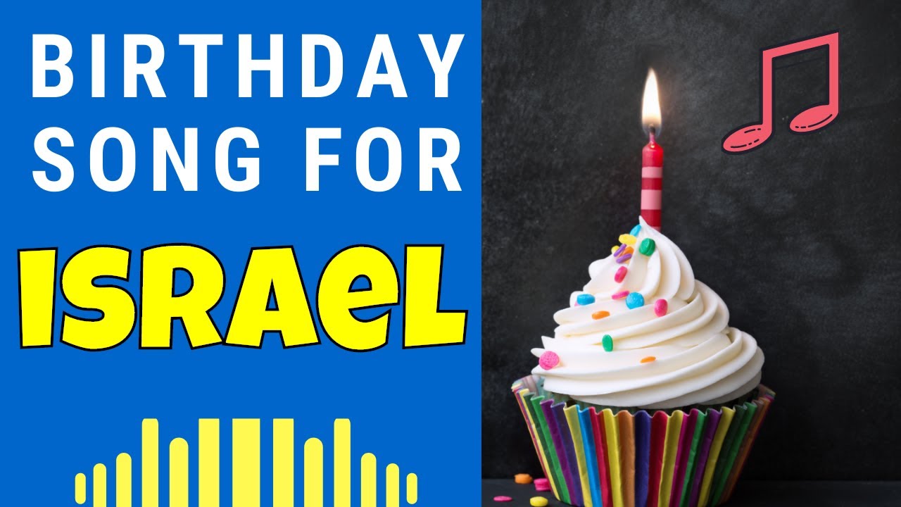 Happy Birthday Israel Song | Birthday Song for Israel | Happy Birthday ...