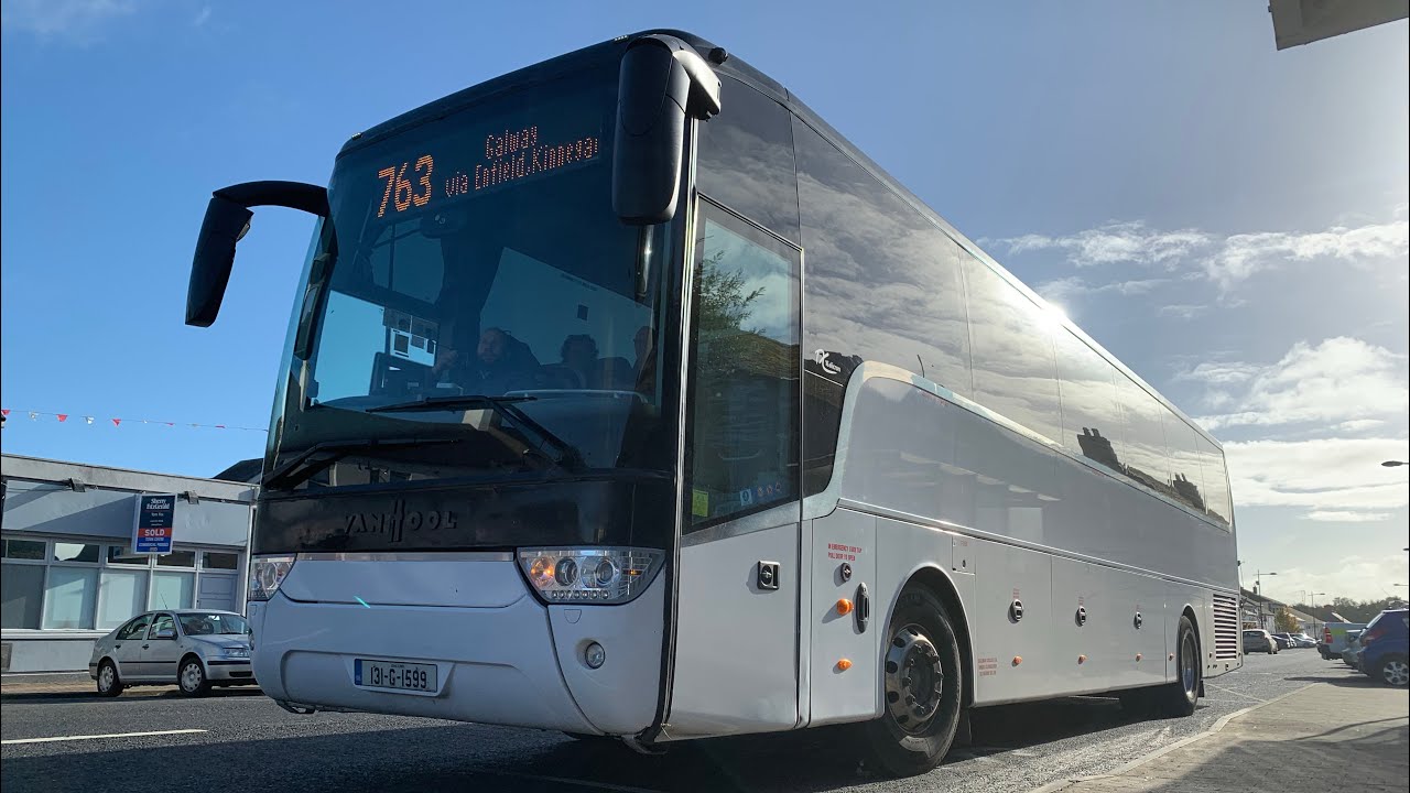 A Ride On Citylink Ireland Route 763 Towards Galway Coach Station. (131 ...