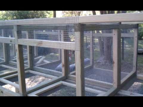 Building rabbit cage. Part 4 - YouTube