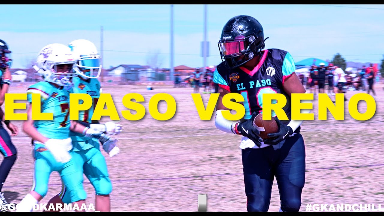 EL PASO VS RENO | 12U MARLINS | SOUTHWEST YOUTH FOOTBALL ALL STAR ...