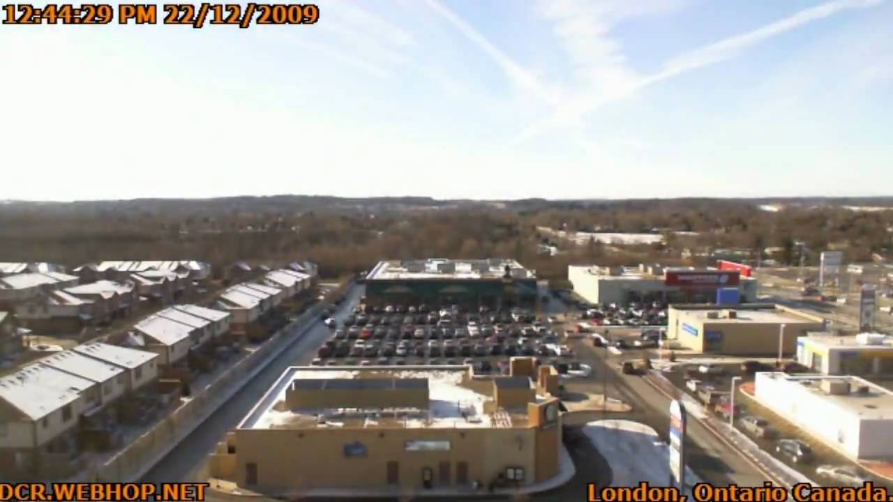 Time Lapse Loop Looking West in London Ontario. DEC 22, 2009. - YouTube