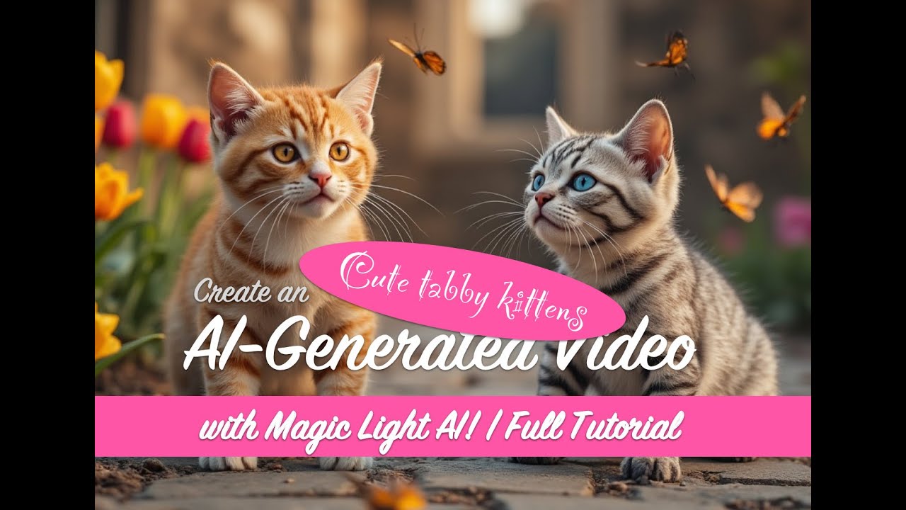 How to create an AI-Generated Video with Magic Light AI | Full Tutorial ...