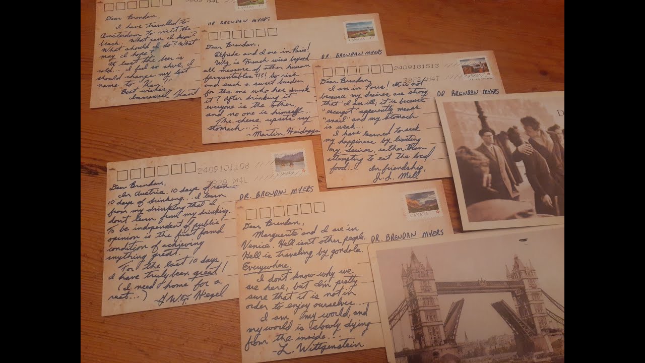 The "Dear Brendan" Monty Python's Philosopher's Song Postcard ...