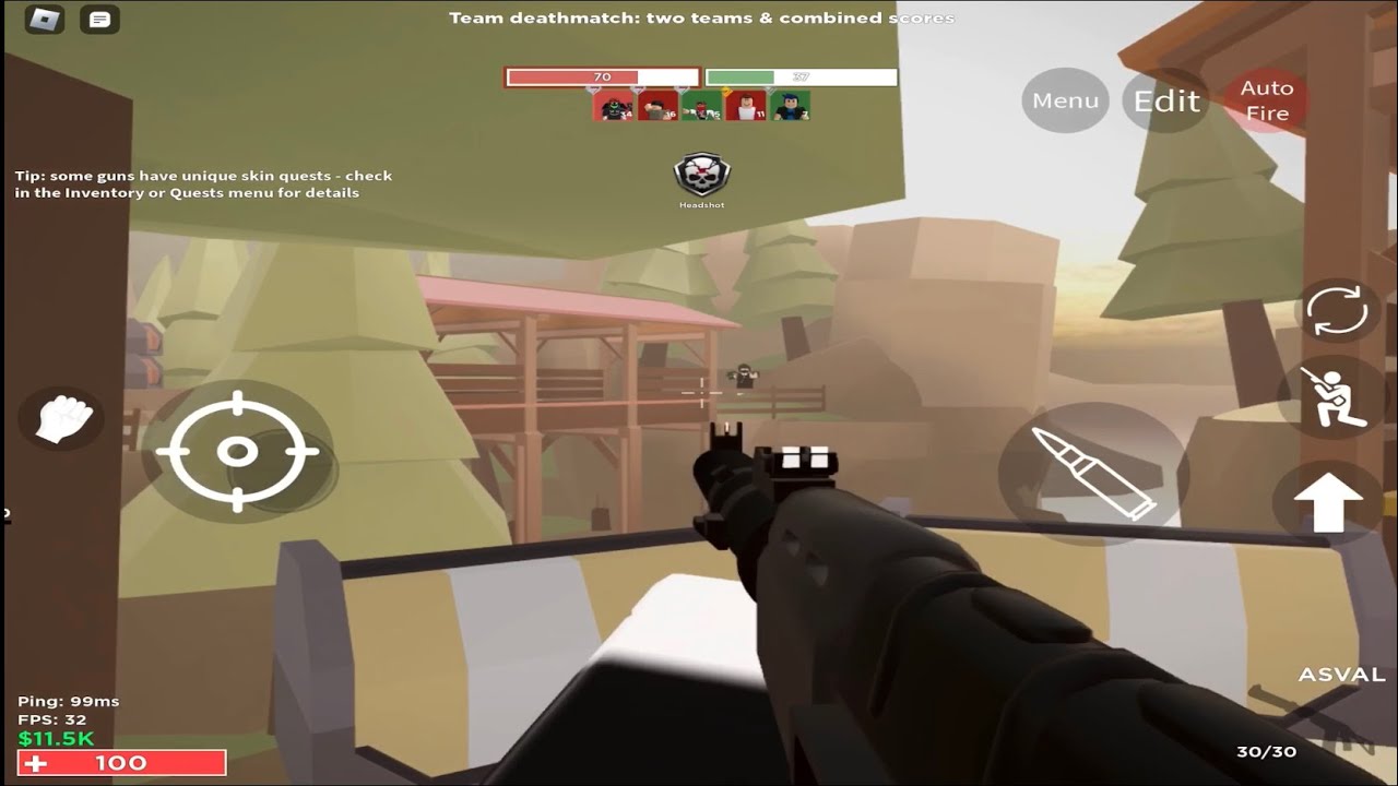 Aimblox Mobile Montage! *Part 2* (Roblox) - YouTube