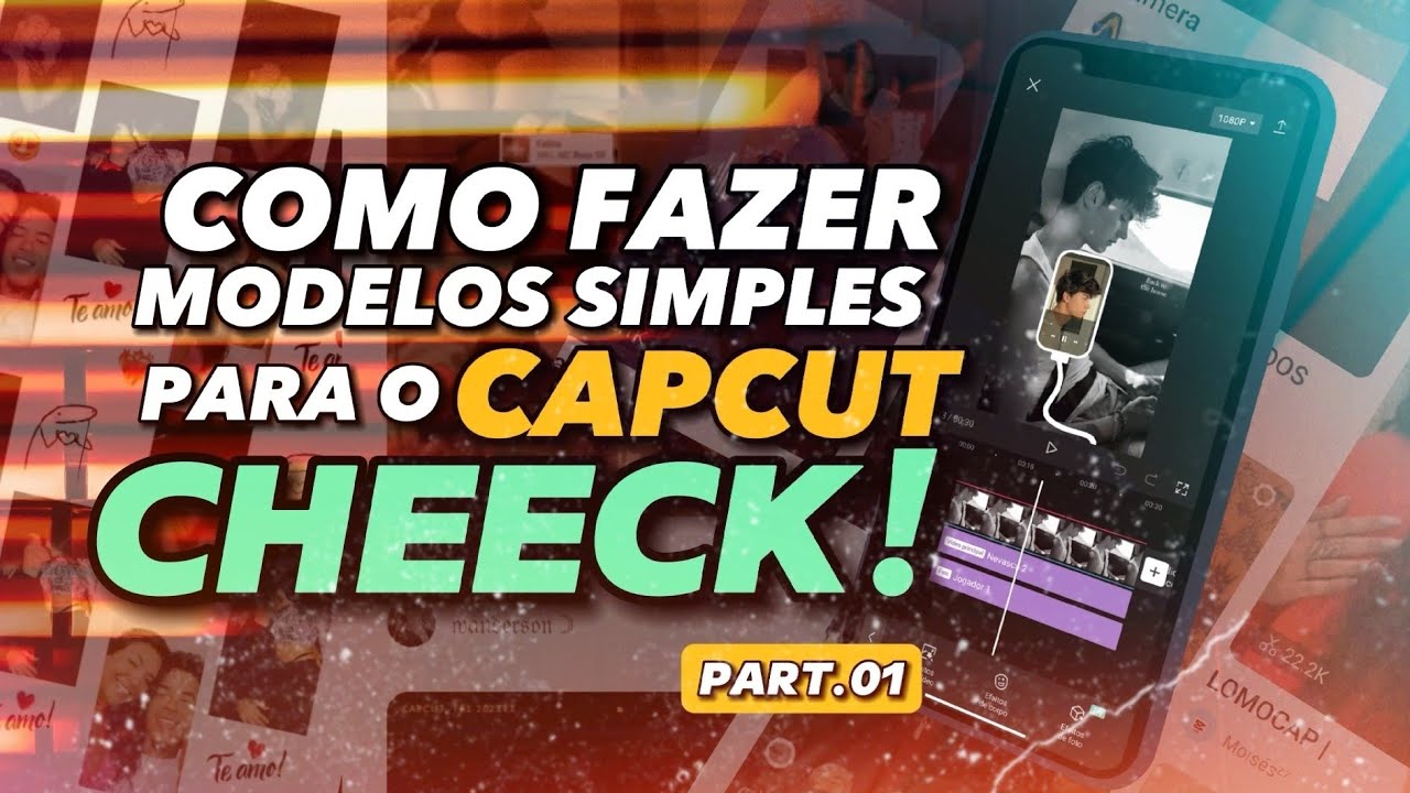 COMO FAZER MODELOS SIMPLES PARA O CAPCUT | CAPCUT - YouTube