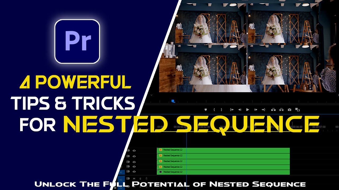 Premiere Pro Tips & Tricks : How to Use Nested Sequences Like a Pro - YouTube