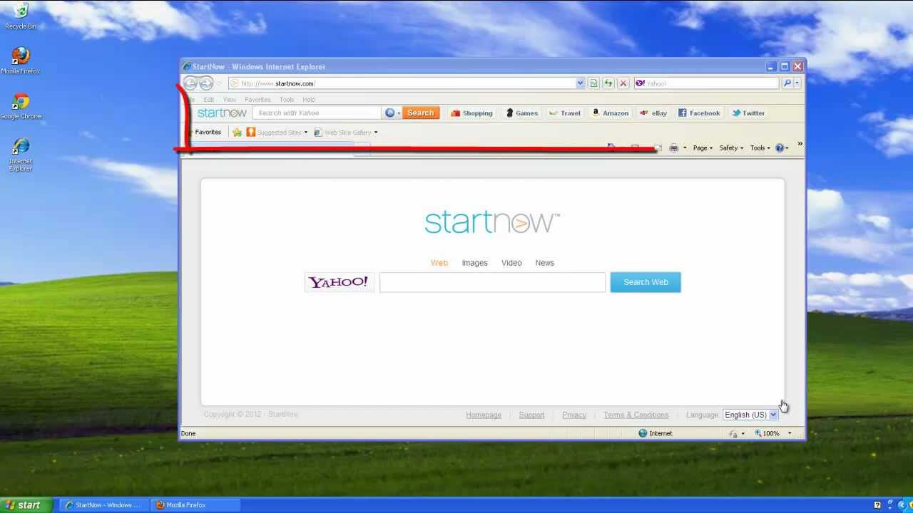 How to uninstall (remove) Startnow Toolbar (search, homepage) - YouTube