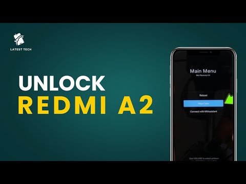 Hard Reset Redmi A2 | Unlock Redmi Xiaomi Pattern Pin Password - YouTube