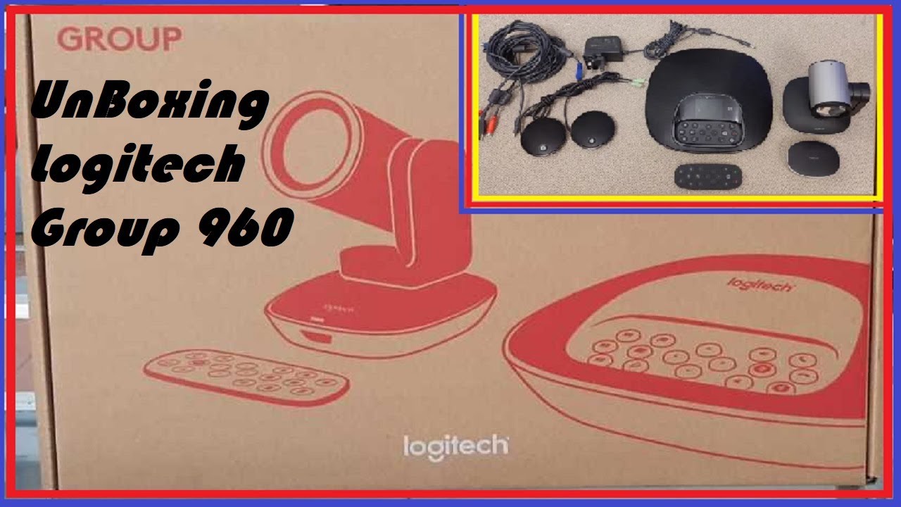 Logitech Group 960 Meetup Conference System Unboxing Updated Version ...