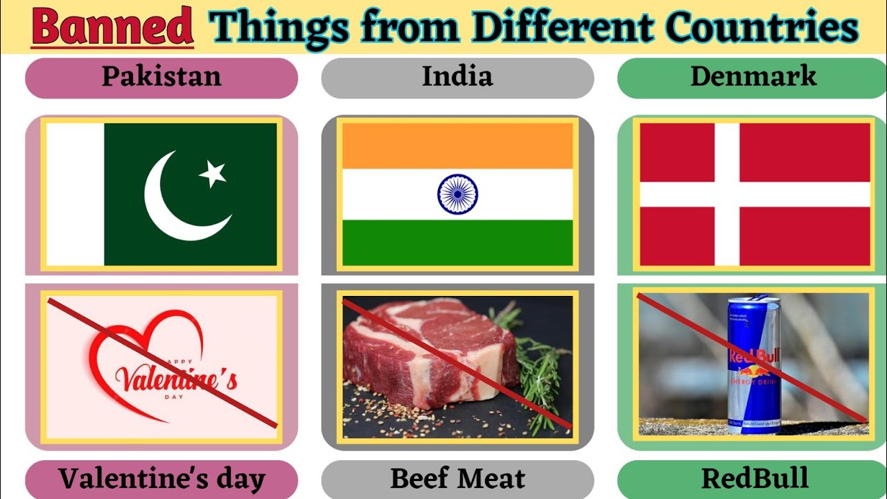 20 Banned Things from Different Countries - YouTube