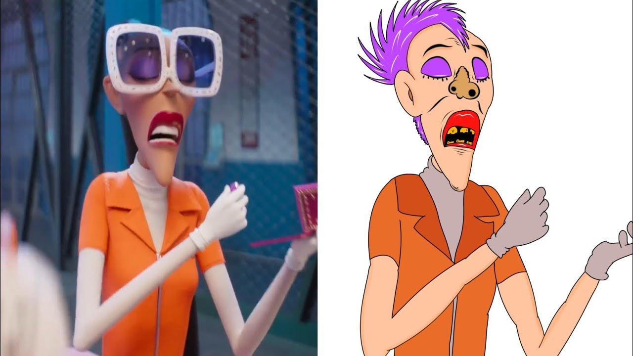 Despicable Me 4 Funny Drawing Meme | Gru & Maxine Sing Everybody Wants ...