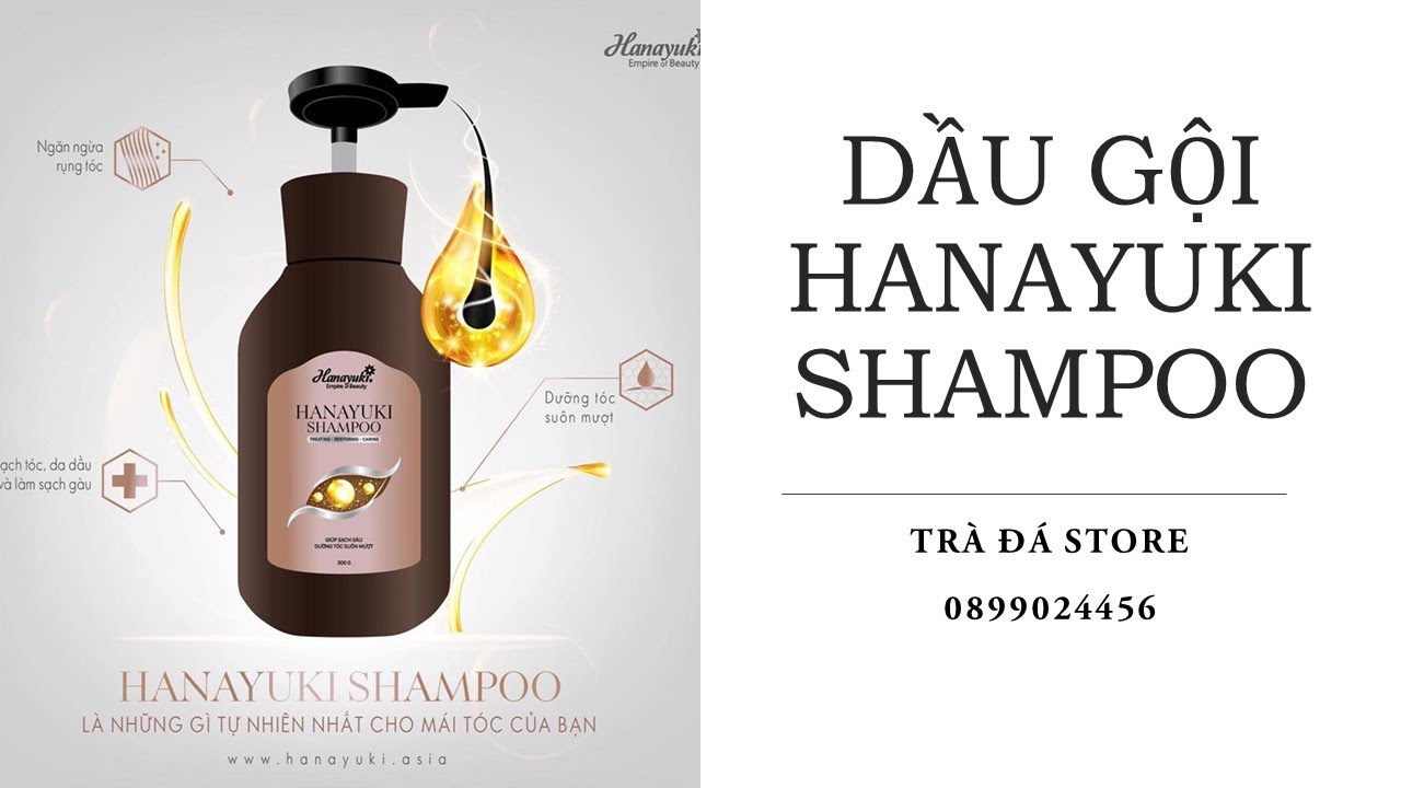SỰ THẬT VỀ DẦU GỘI HANAYUKI SHAMPOO - YouTube