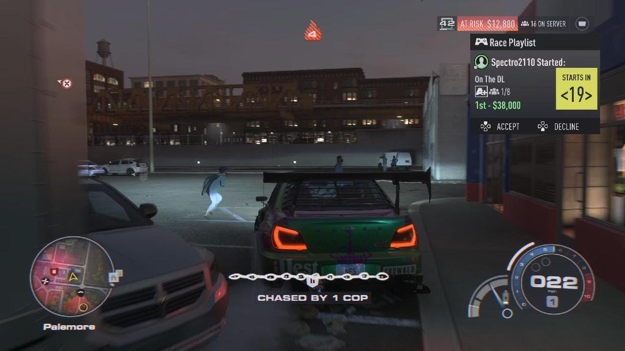 Need for Speed Unbound busted animation!!! - YouTube