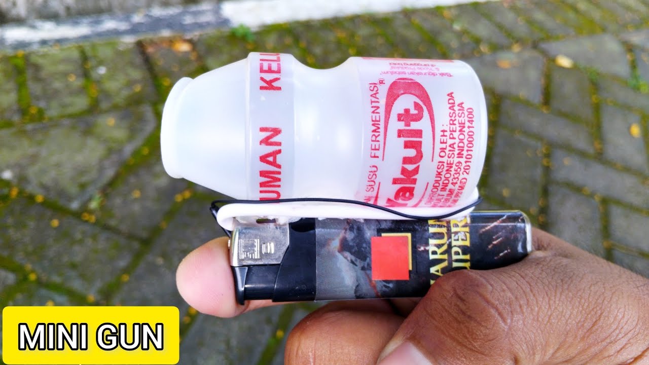 DIY MINI GUN PROJECT EXPERIMENTAL - YouTube
