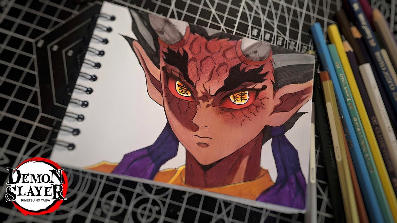 Hantengu / Zohakuten Drawing & Coloring - Demon Slayer : Kimetsu no ...
