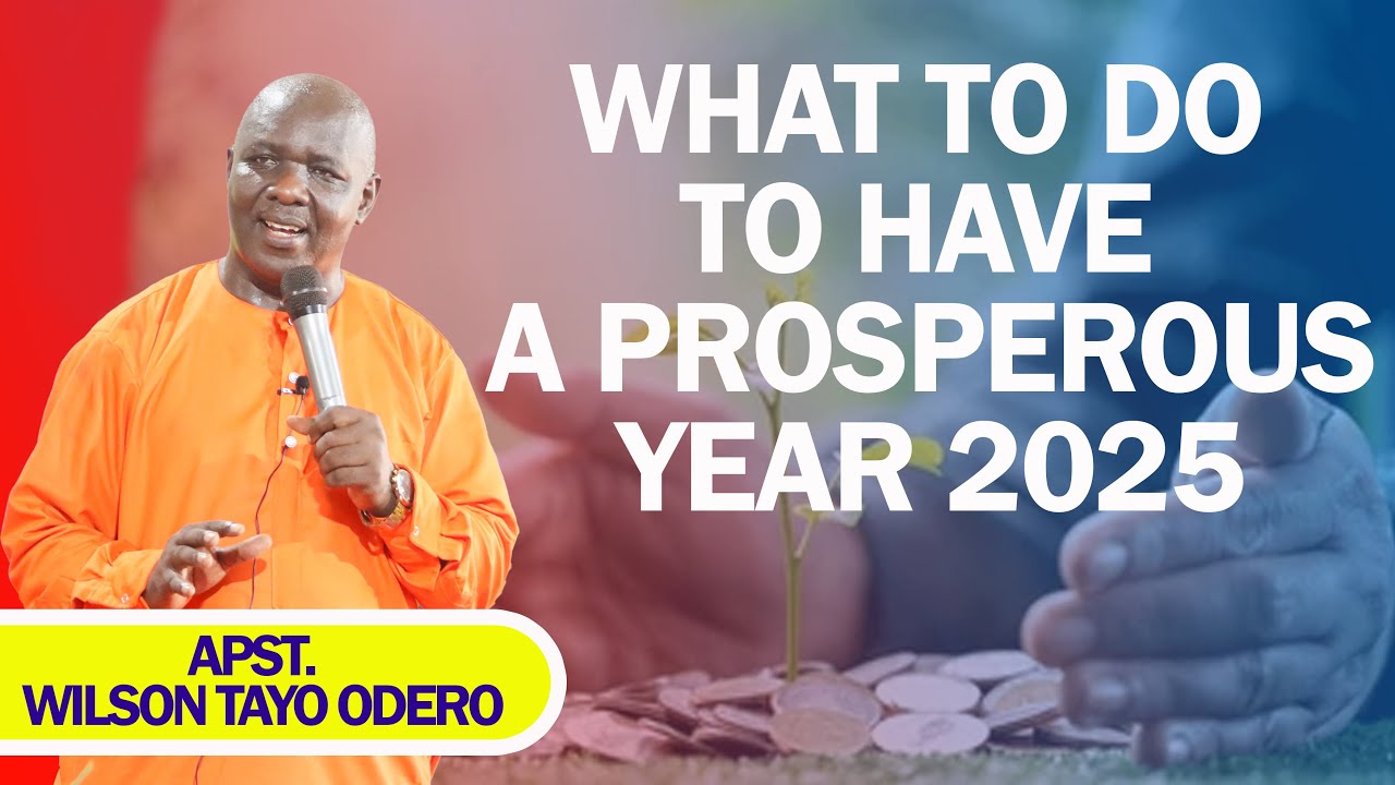 WHAT TO DO TO HAVE A PROSPEROUS YEAR 2025 - YouTube