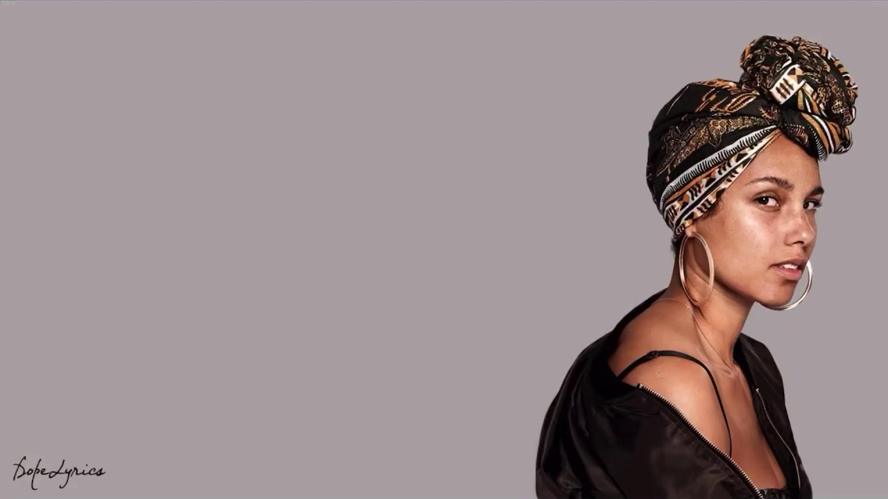 Alicia Keys - no one [official lyrics video]🎶 - YouTube