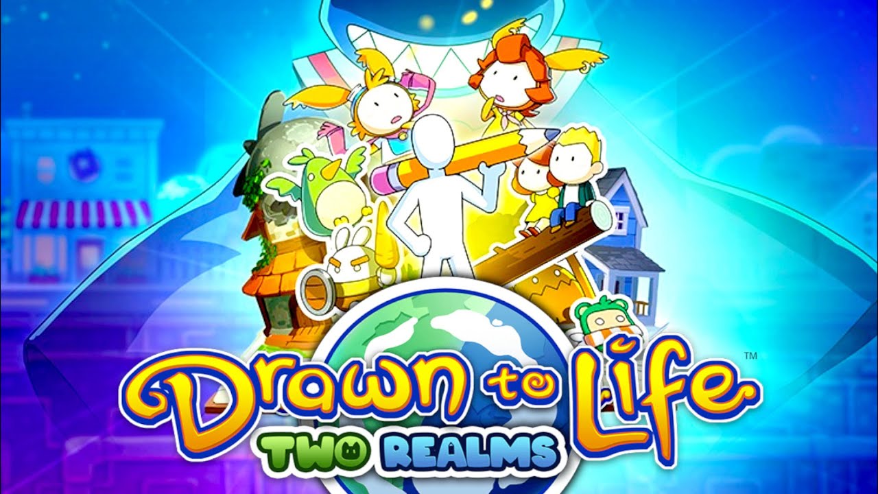 Playing Drawn to Life | Two Realms (Gameplay Livestream) Part 2 - YouTube