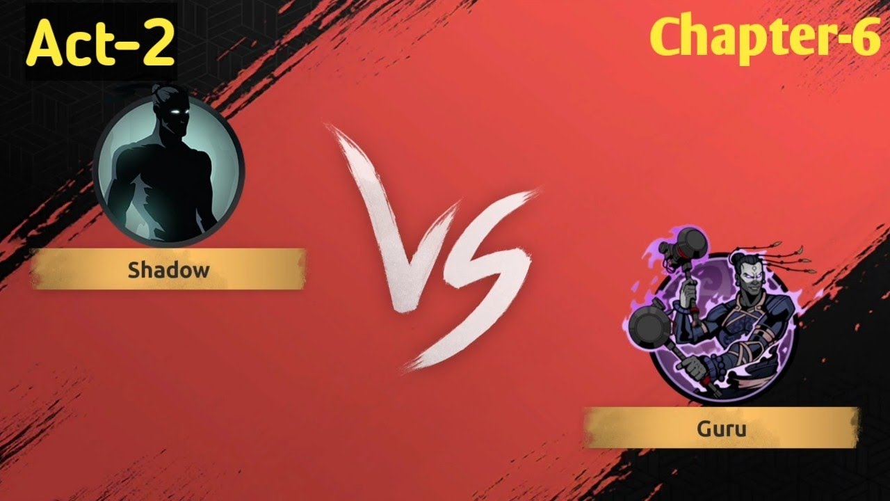 Shadow Vs Guru Fight Gameplay |Shadow Fight: Shades Gameplay || - YouTube