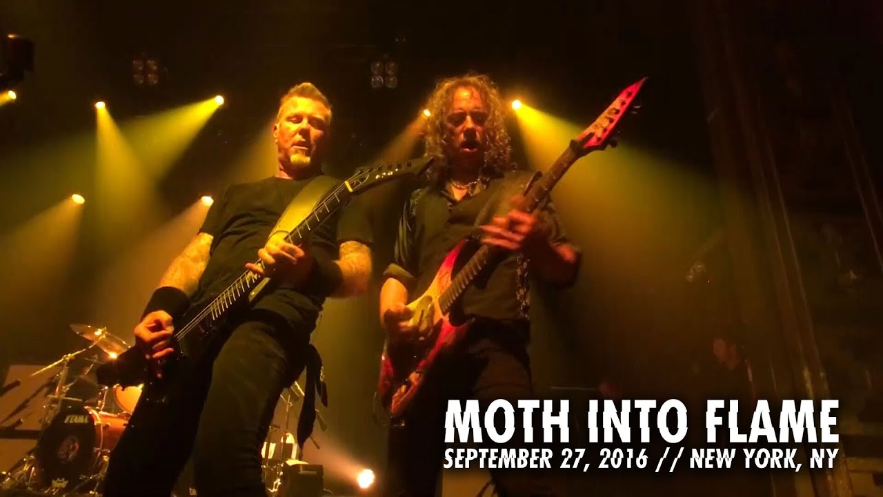 Metallica: Moth Into Flame (Webster Hall, New York, NY - September 27 ...