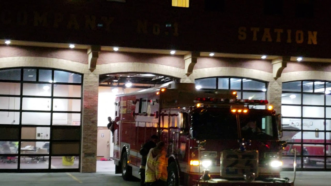 The Red Train fire truck - YouTube