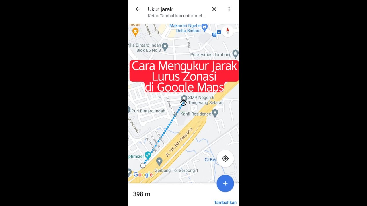 Ayo Belajar - Cara Mengukur Jarak Lurus di Google Maps Terbaru - YouTube