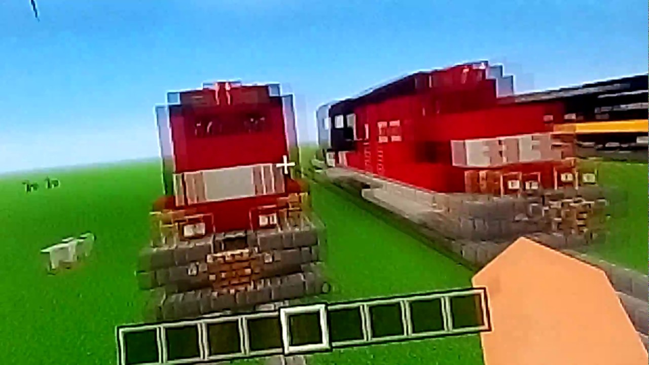 Minecraft Canadian national SD40-2 Tutorial - YouTube