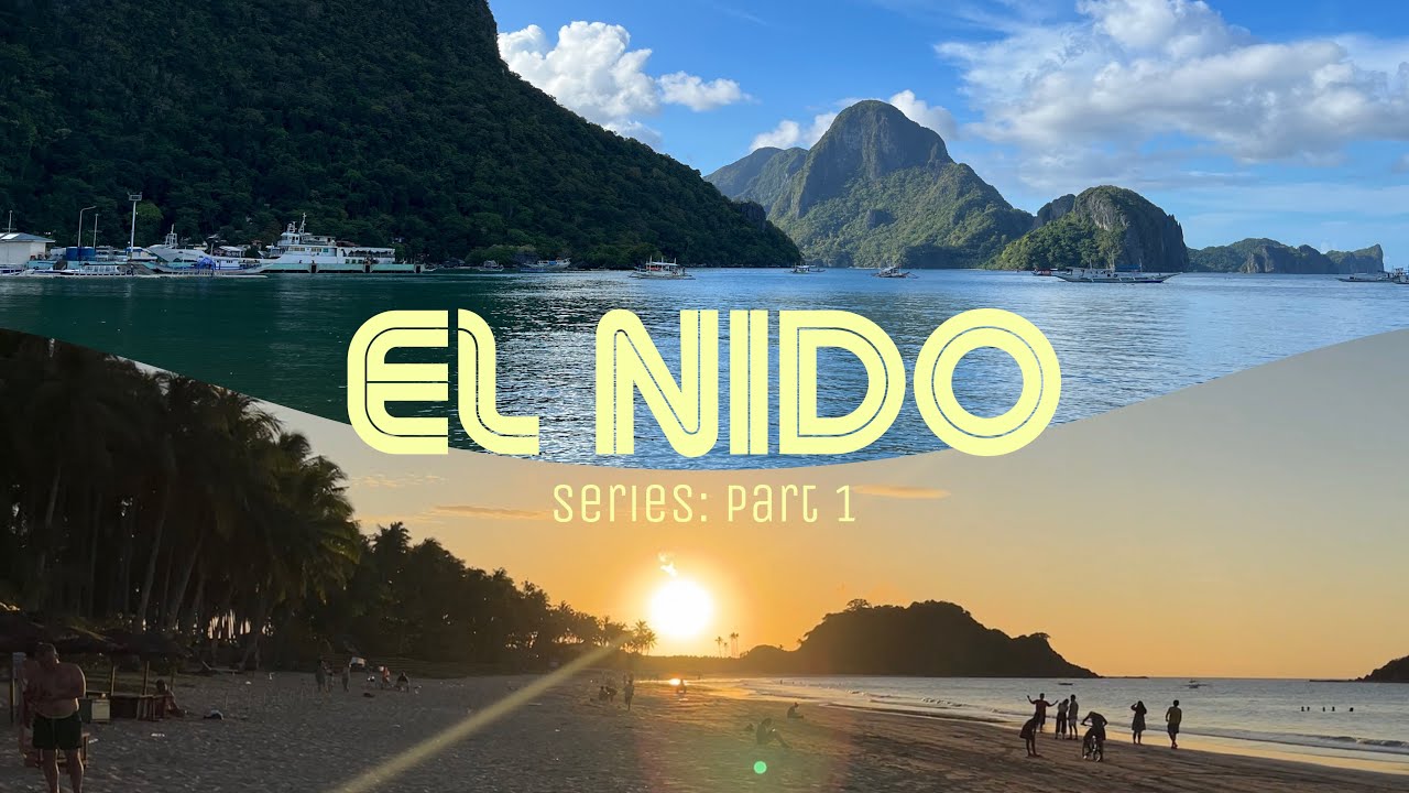 El Nido Part 1: Town Proper + Nagkalit-kalit Falls + Nacpan Beach + A ...