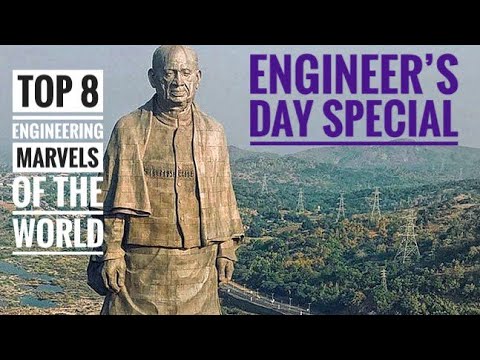 “Top 8 Engineering Marvels of the World | Engineer’s Day Special 🇮🇳✨”