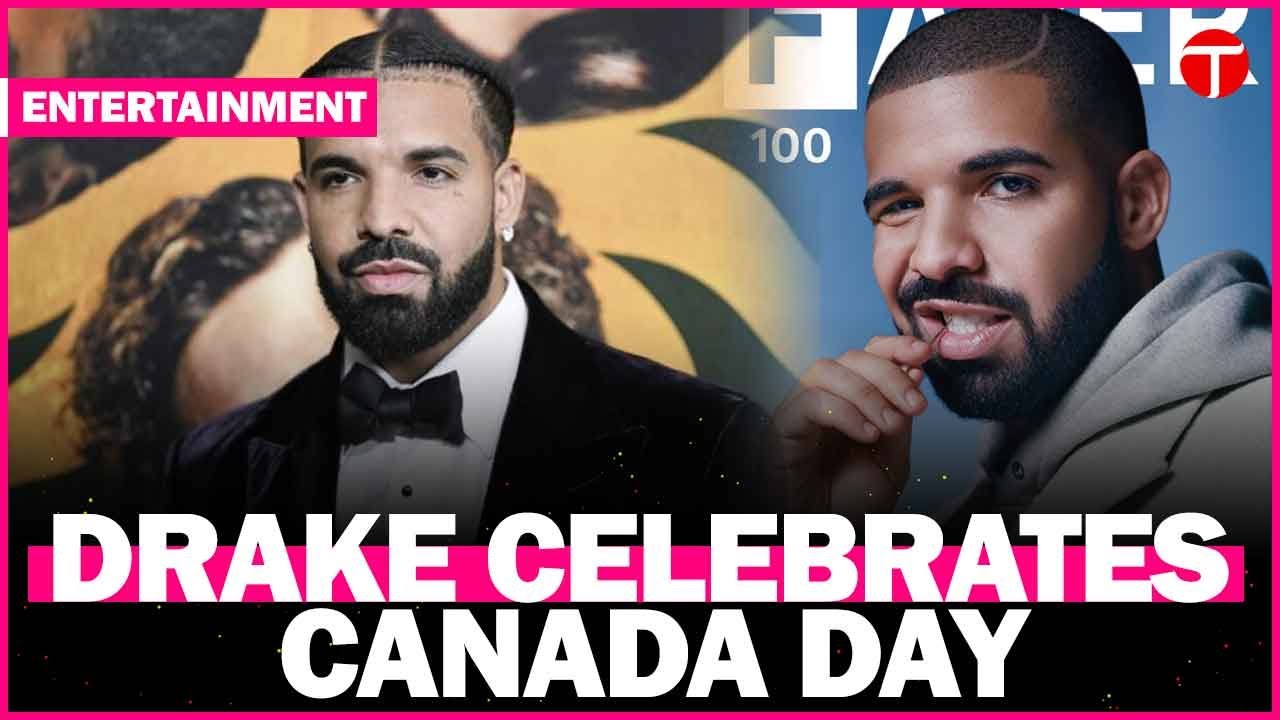 Drake celebrates Canada Day - YouTube