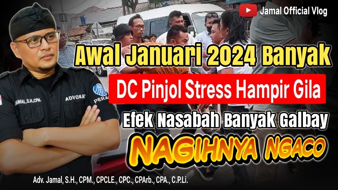Awal Januari 2024 DC Pinjol Stress Hampir Gila - YouTube