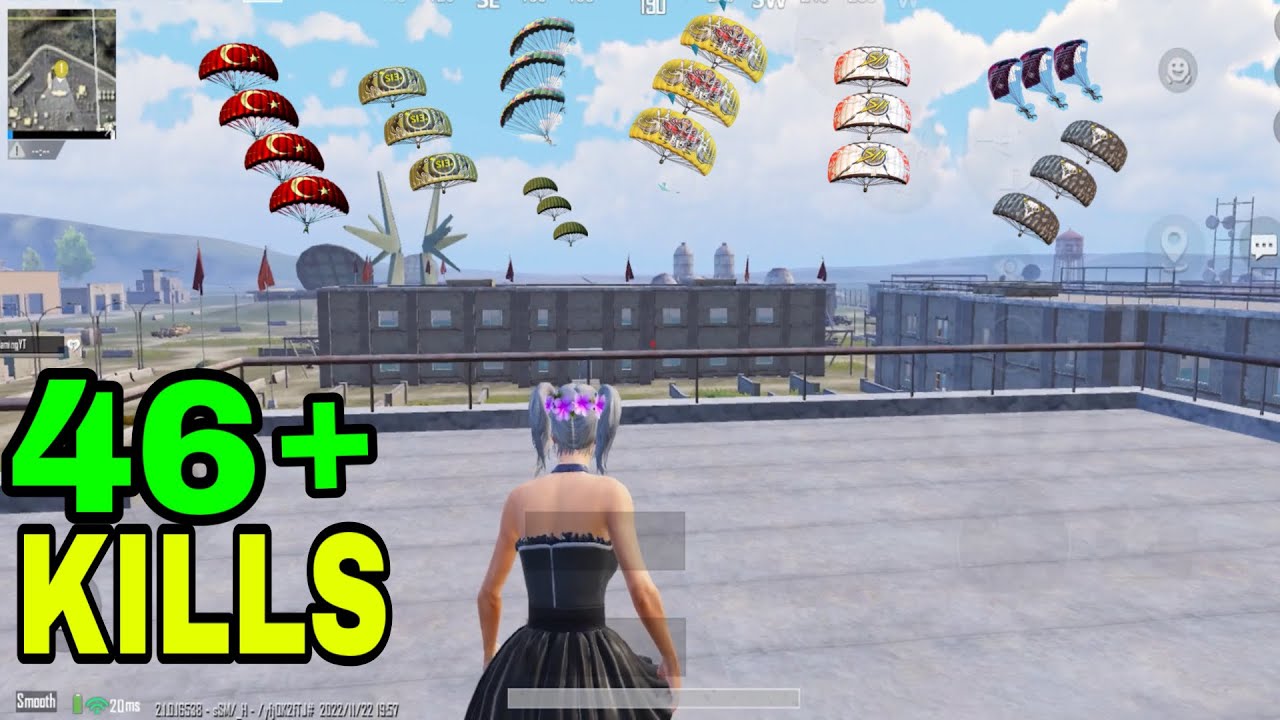Landing in Military Base | Solo vs Squad - YouTube
