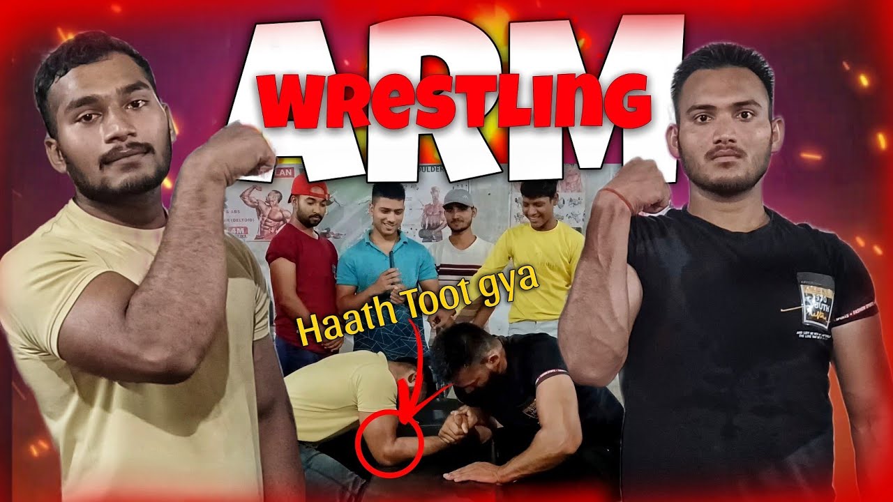 Arm Wrestling competition In Gym | arm wrestling tricks to win - YouTube