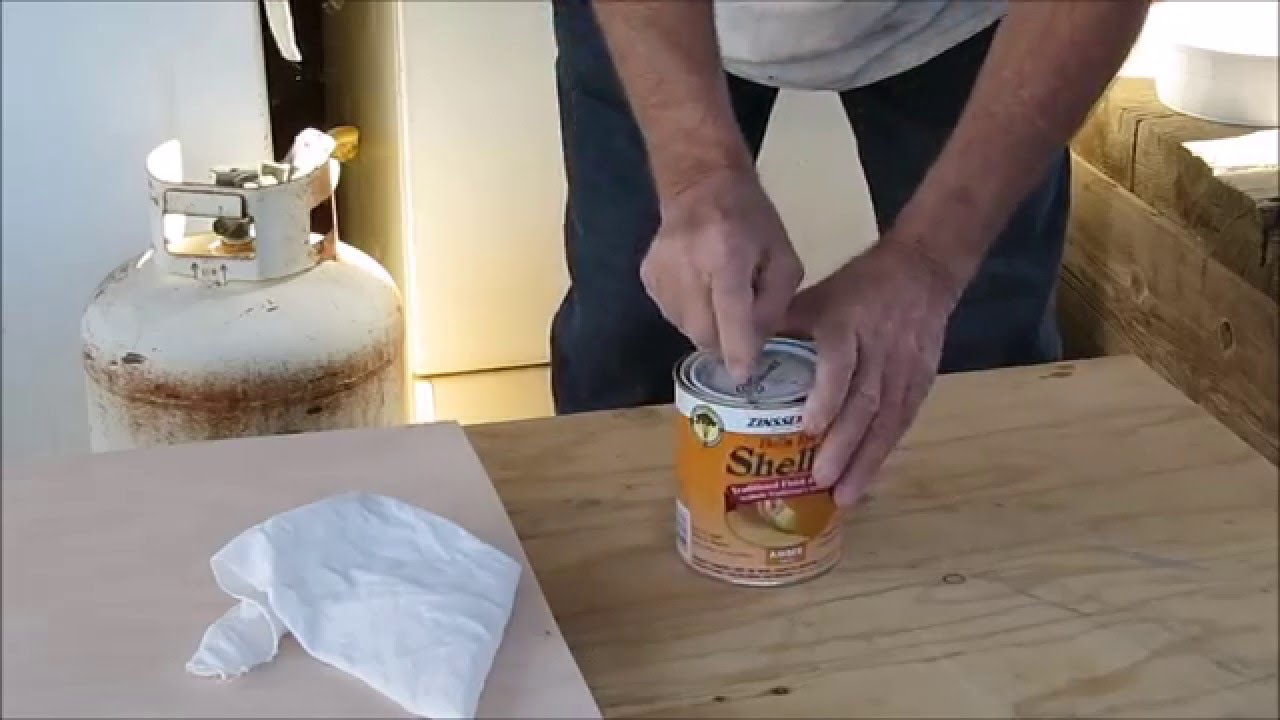 Shellac The French Polish Method - YouTube