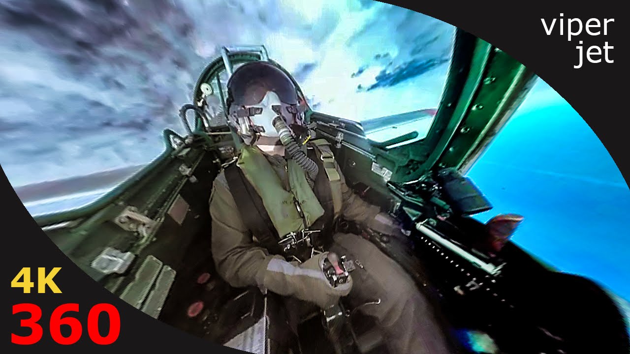 360° | Viper Jet Aerobatics cockpit view - YouTube