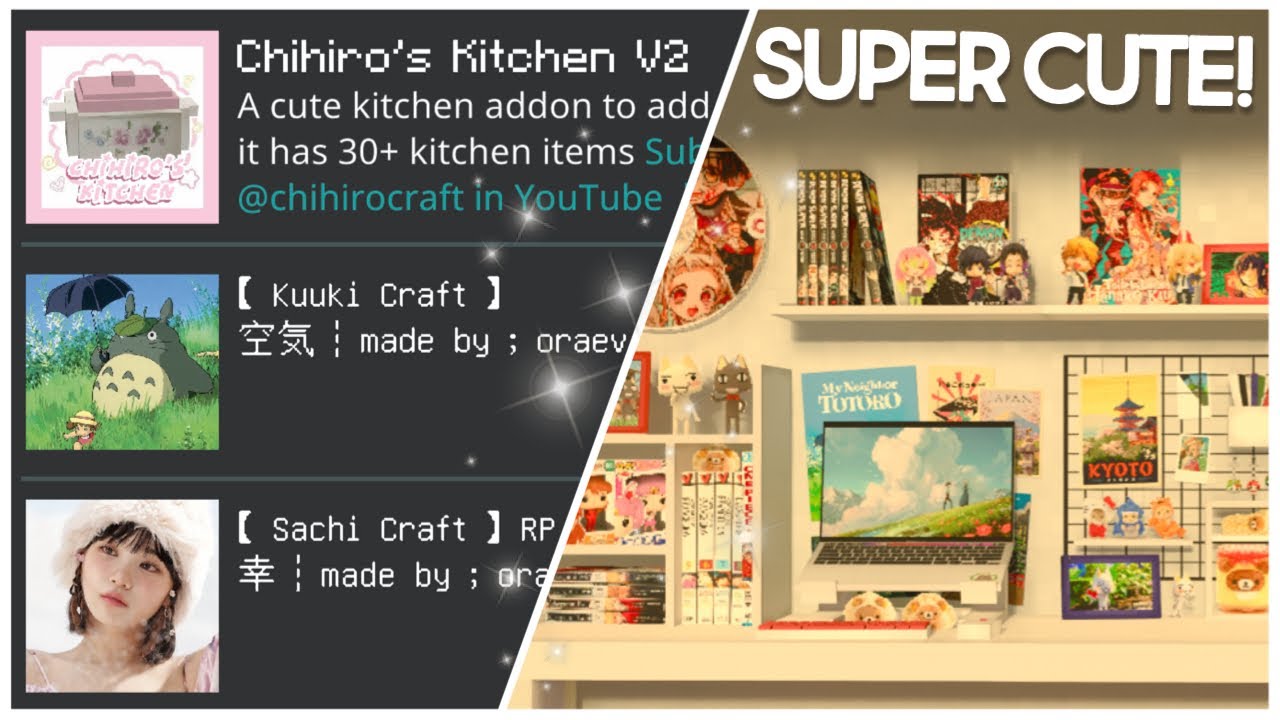 UNBELIEVABLY Cute Decoration Mods You MUST Try For Minecraft PE! (1.20 ...