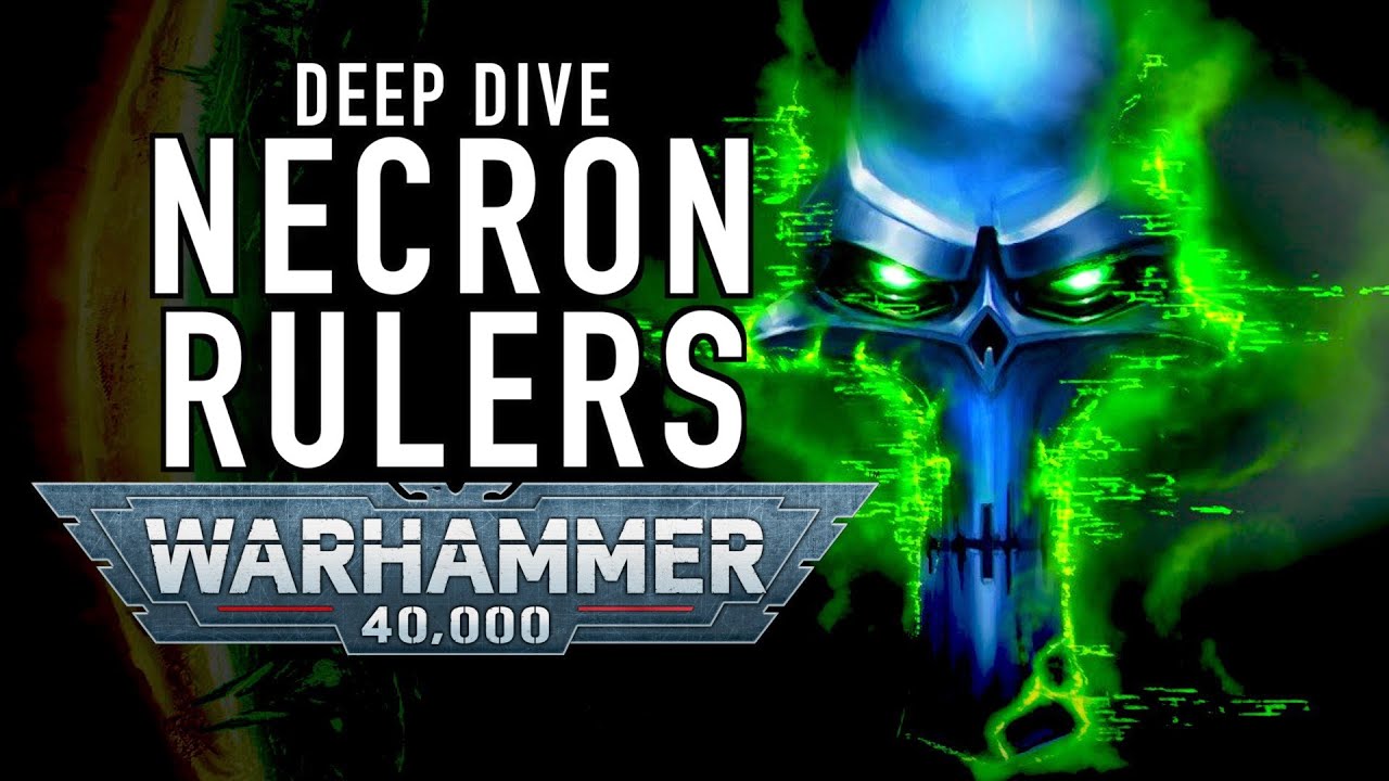Deep Dive on the Necron Leaders of Warhammer 40K #necrons - YouTube