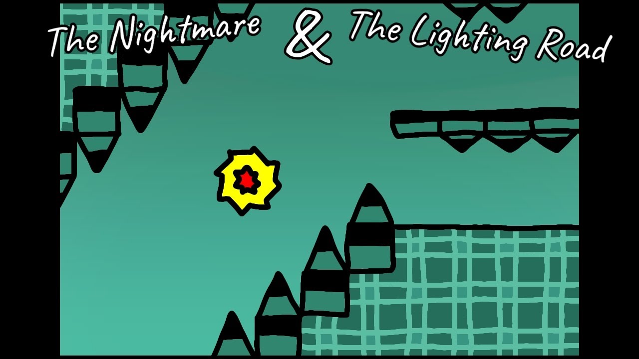 Прохождение The Nightmare и The Lighting Road! Geometry Dash 2.2 - YouTube