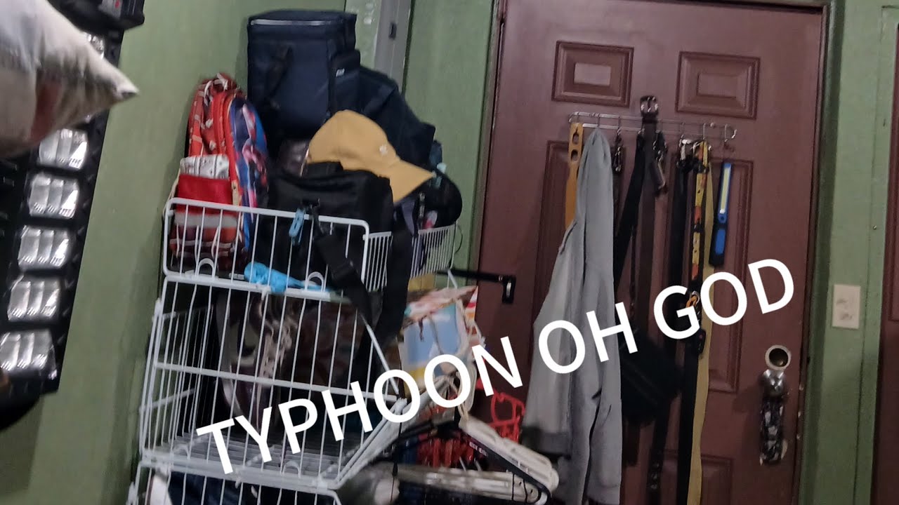 TYPHOON OH GOD!! - YouTube