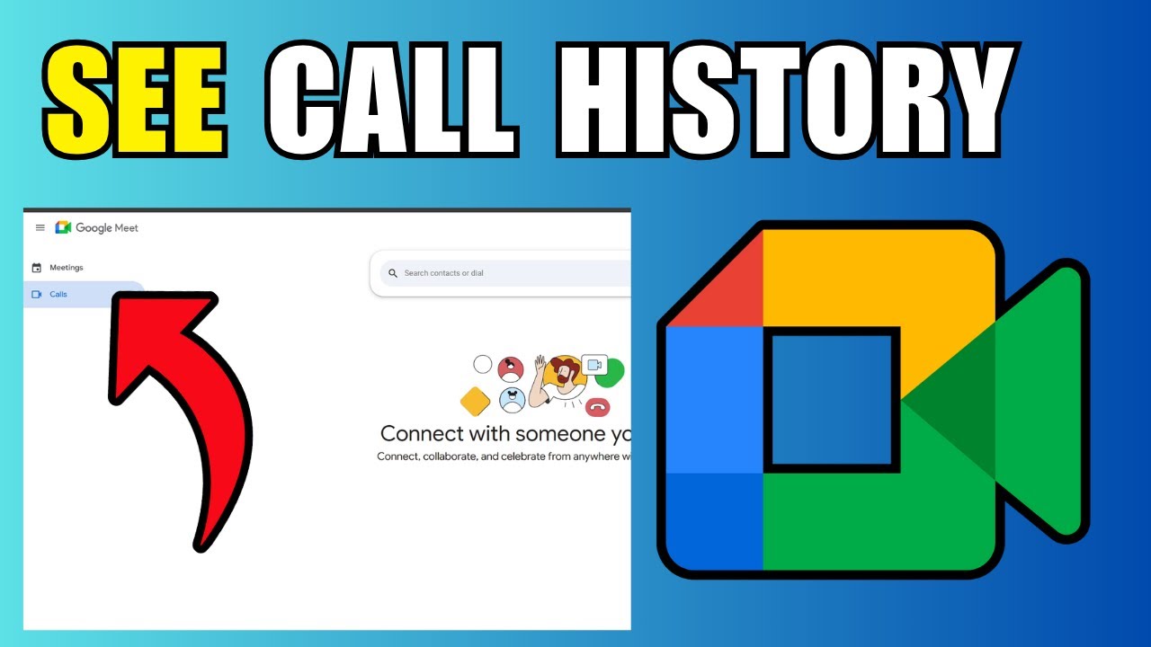 How To See Call History in Google Meet - New Method - YouTube