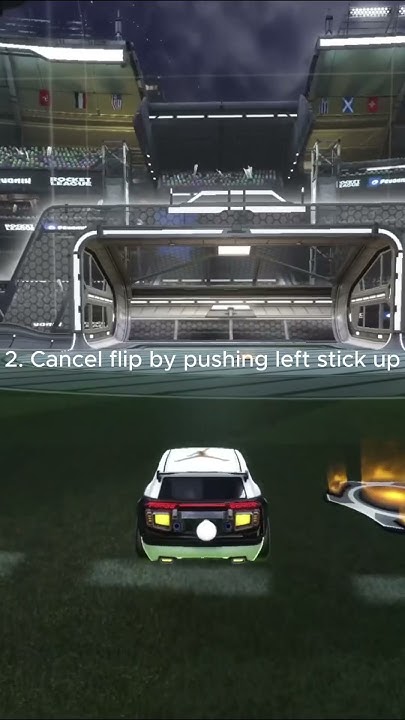 How to half flip in rocket league #rocketleague #gaming #shorts #tutorial #rl - YouTube