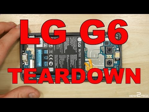LG G6 Teardown - Disassembly - Camera, Charge Port, Battery, Screen ...