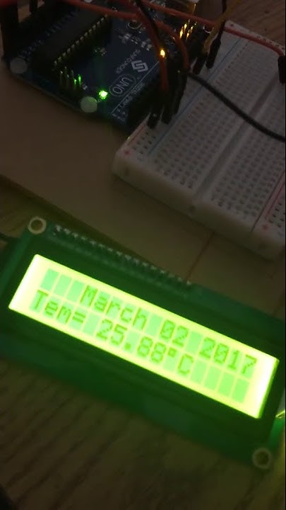 LM35 temperature sensor - YouTube