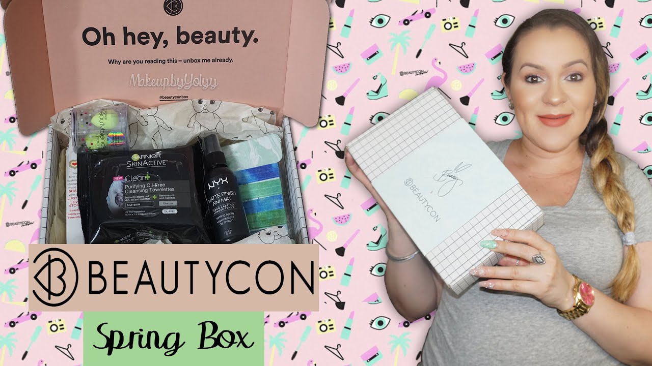 BeautyCon Spring Box/Caja Primavera De BeautyCon 2016 - YouTube