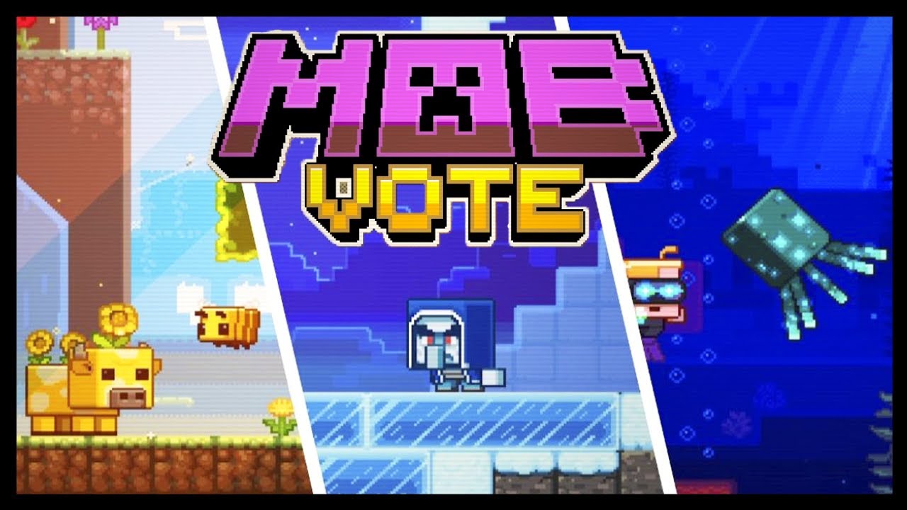 Minecraft Foram Reveladas As Criaturas Da VotaÇÃo De Mobs Youtube